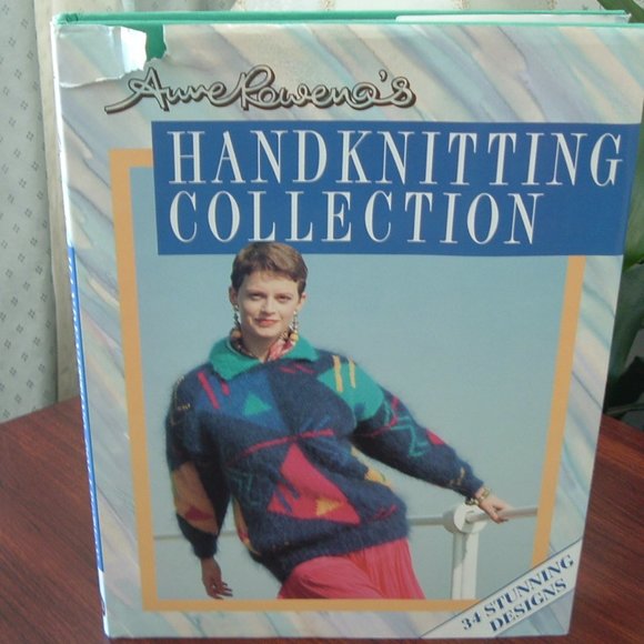 Office | Vintage Design Book Handknitting Collection By Anne Rowena ...